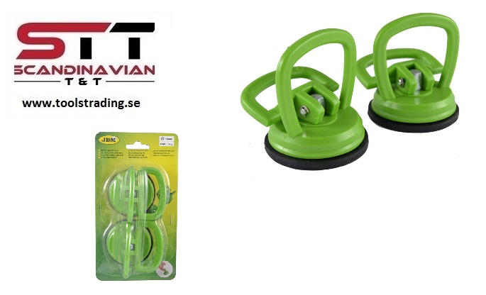 Sugkopp MINI Ø 60 mm, 2 st i ett kit # JBM-52295 - Scandinavian Tools